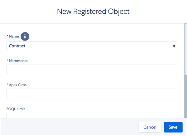 Create and Register a New Object