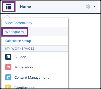 Configure Community Administration