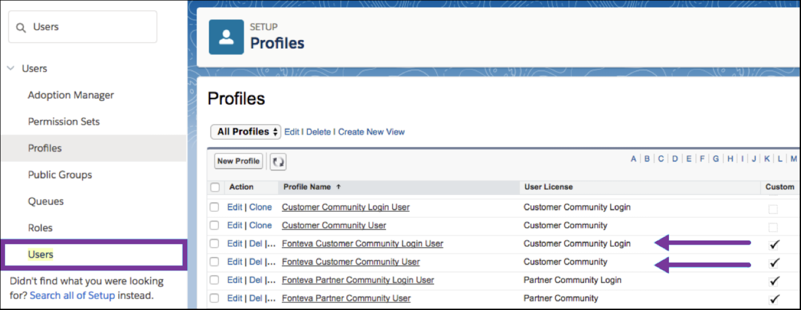 Create Community Profiles