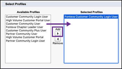 Configure Sharing Sets