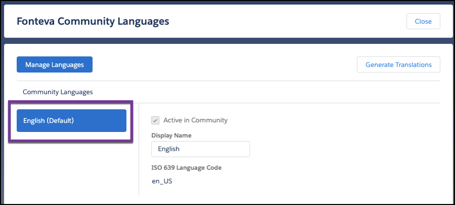 Set Up Multilingual Community Portal