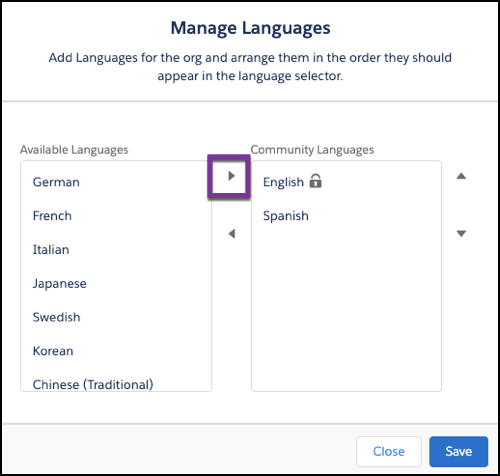Set Up Multilingual Community Portal