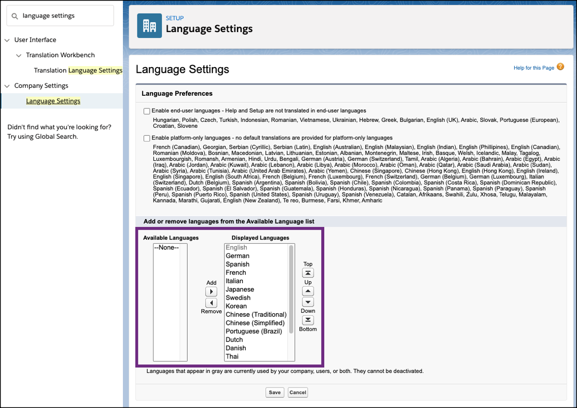 Set Up Multilingual Community Portal