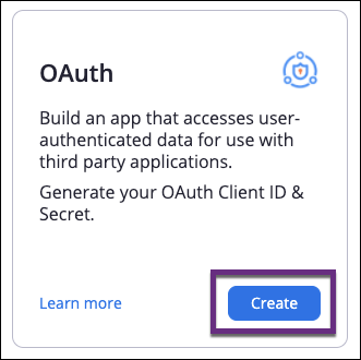 Connect to Zoom: Create OAuth App in Zoom