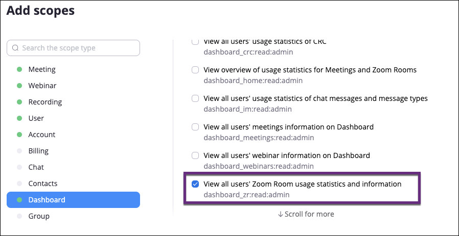 Connect to Zoom: Create OAuth App in Zoom