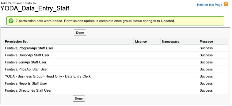 Scenario 5: Change Default Fonteva Access Settings