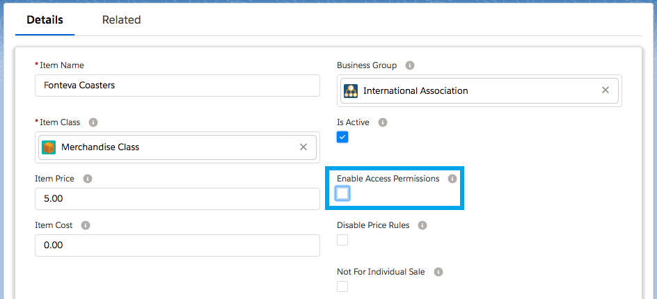 Restrict Item Visibility Using Badges
