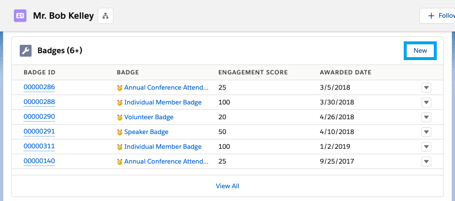 Restrict Menu Visibility using Badges