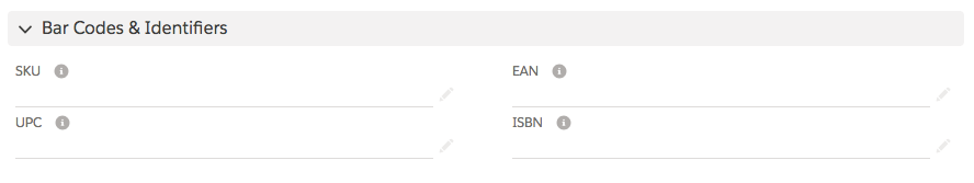 Create Item Identifiers