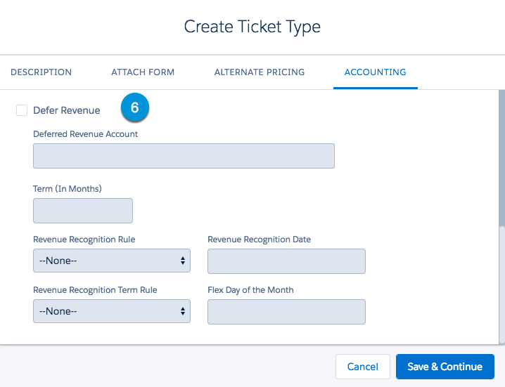 Create New Ticket Type