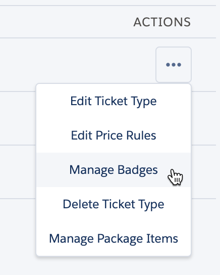 Create Badge Workflows for Events