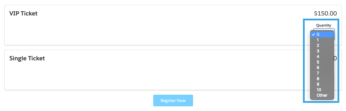 Event Registration Component