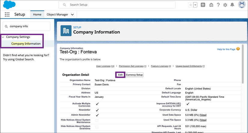 Enable Multiple Currencies in Salesforce