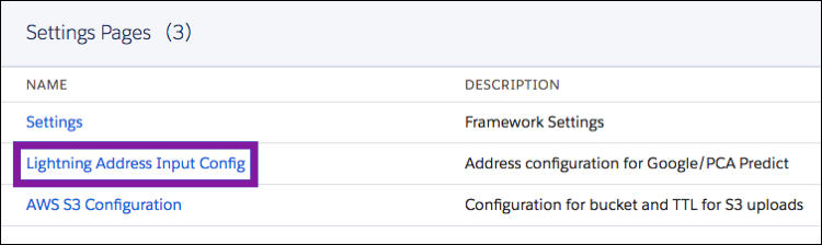 Pca Predict Configuration