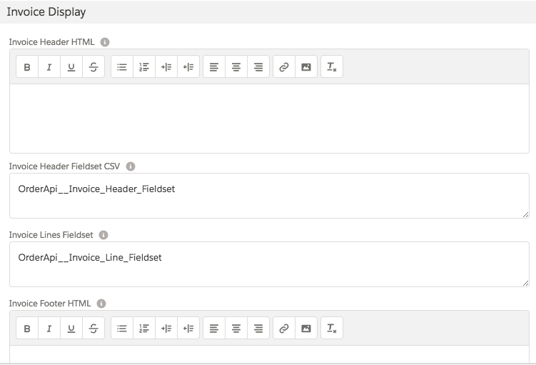 Configure Receipt and Invoice Display
